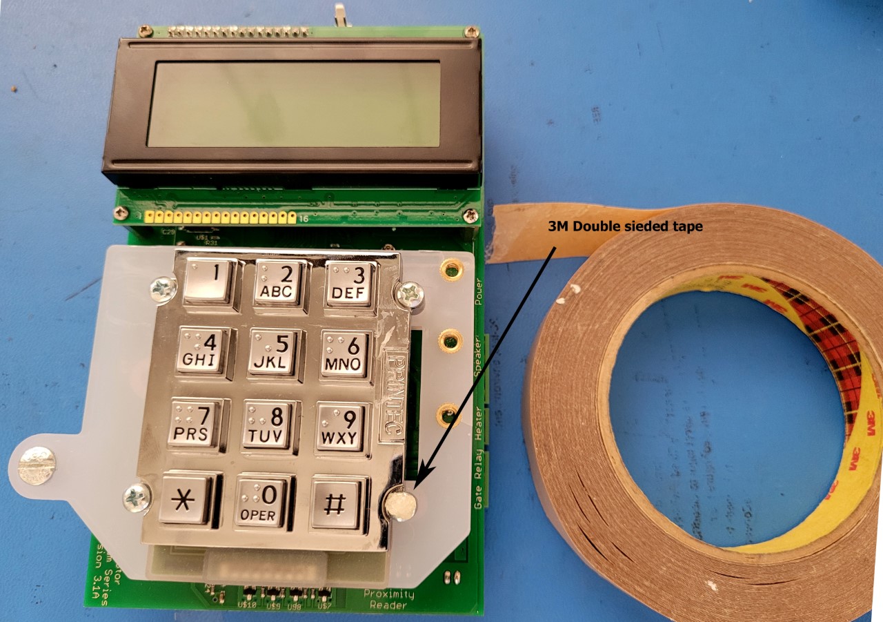 Installing Heater Strip for Infinity Keypads – QuikStor