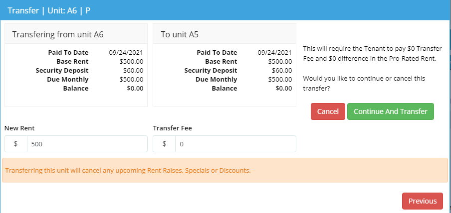 How Do I Transfer a Unit – QuikStor